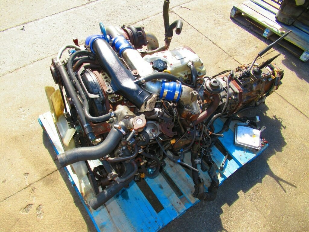 TOYOTA HILUX 2L-TE TURBO DIESE MOTOR 4X4 MT TRANSMISSION 2.4L 2L-T 2L ...