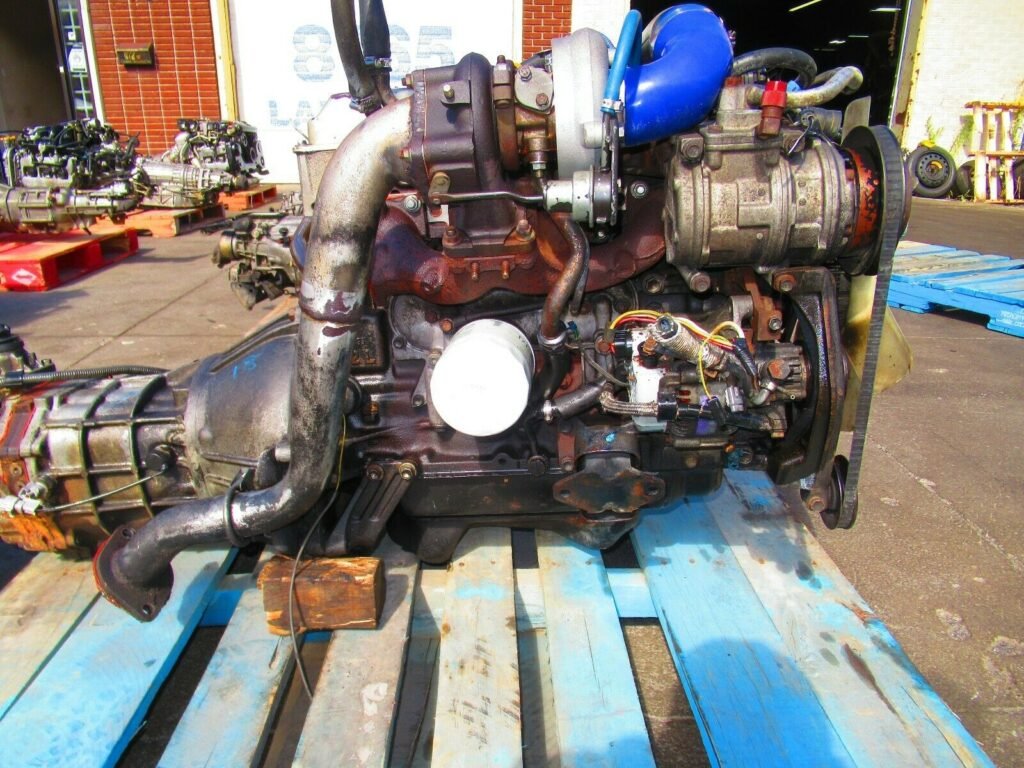 TOYOTA HILUX 2L-TE TURBO DIESE MOTOR 4X4 MT TRANSMISSION 2.4L 2L-T 2L ...