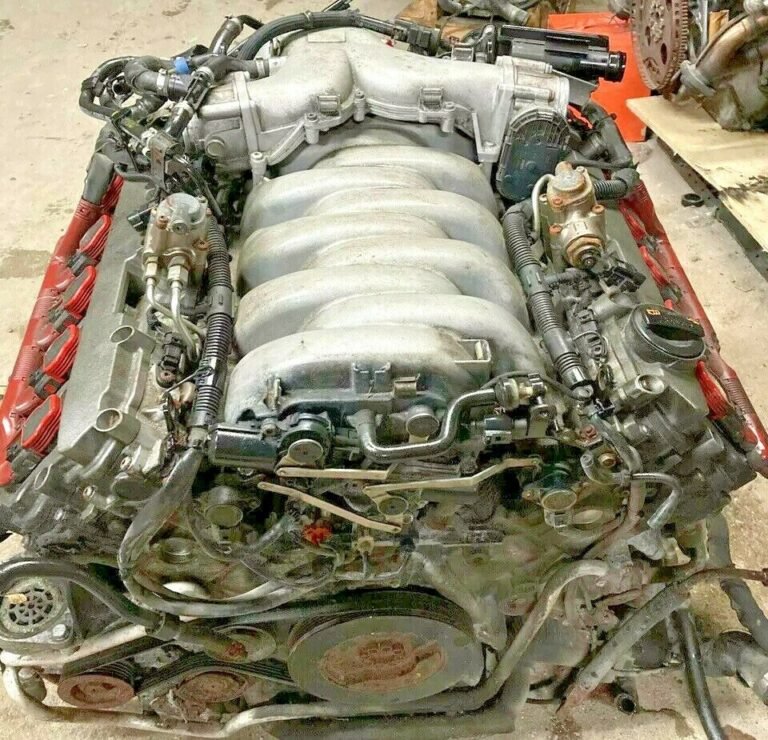 2007 AUDI S8 5,2 FSI V10 D3 BSM ENGINE COMPLETE WITH TRANSMISSION ...