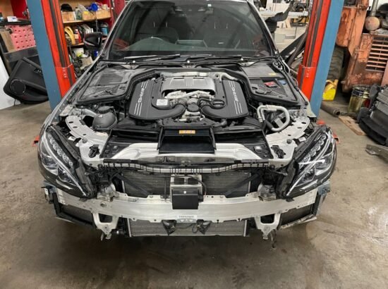 Mercedes Benz C63s W205 AMG M177 4Lt V8 Twin Turbo Engine Complete ...