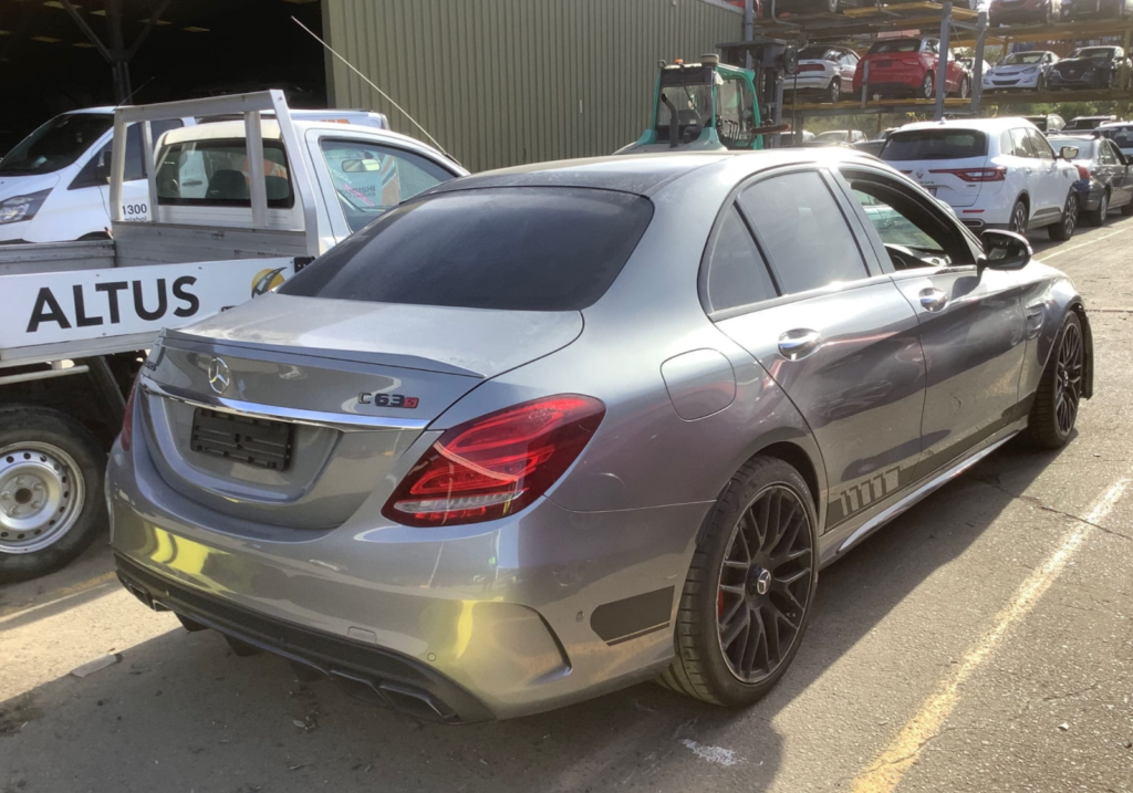 Mercedes Benz C63s W205 AMG M177 4Lt V8 Twin Turbo Engine Complete ...