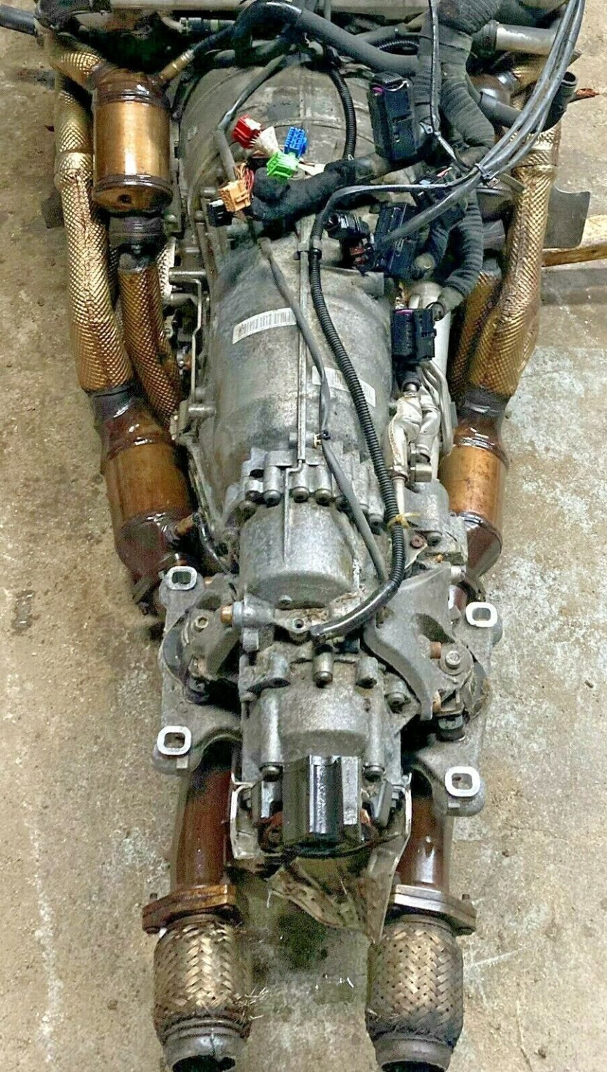 2007 AUDI S8 5,2 FSI V10 D3 BSM ENGINE COMPLETE WITH TRANSMISSION ...