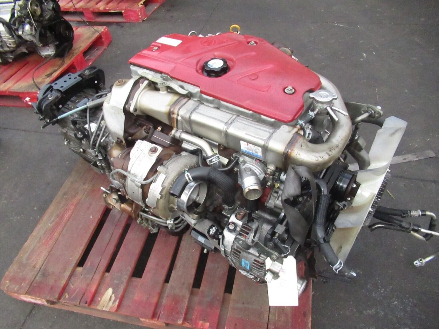 TOYOTA DYNA N04C ENGINE AUTOMATIC TRANSMISSION HINO DUTRO TURBO MOTOR ...