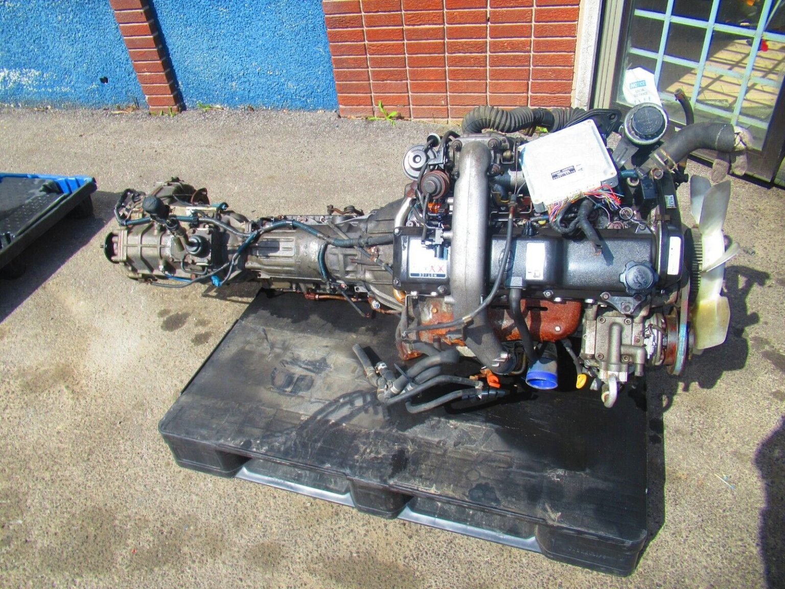 Toyota Hilux 1KZ-TE Turbo Diesel Engine AT 4wd Transmission 1KZ 4Runner ...