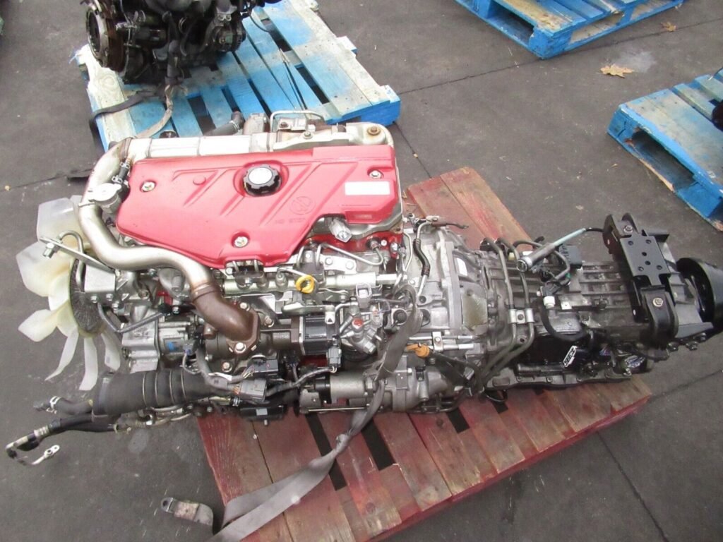 TOYOTA DYNA N04C ENGINE AUTOMATIC TRANSMISSION HINO DUTRO TURBO MOTOR ...