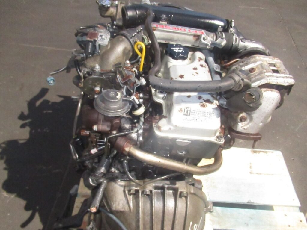 TOYOTA HILUX 2L-TE TURBO DIESE MOTOR 4X4 MT TRANSMISSION 2.4L 2L-T 2L ...