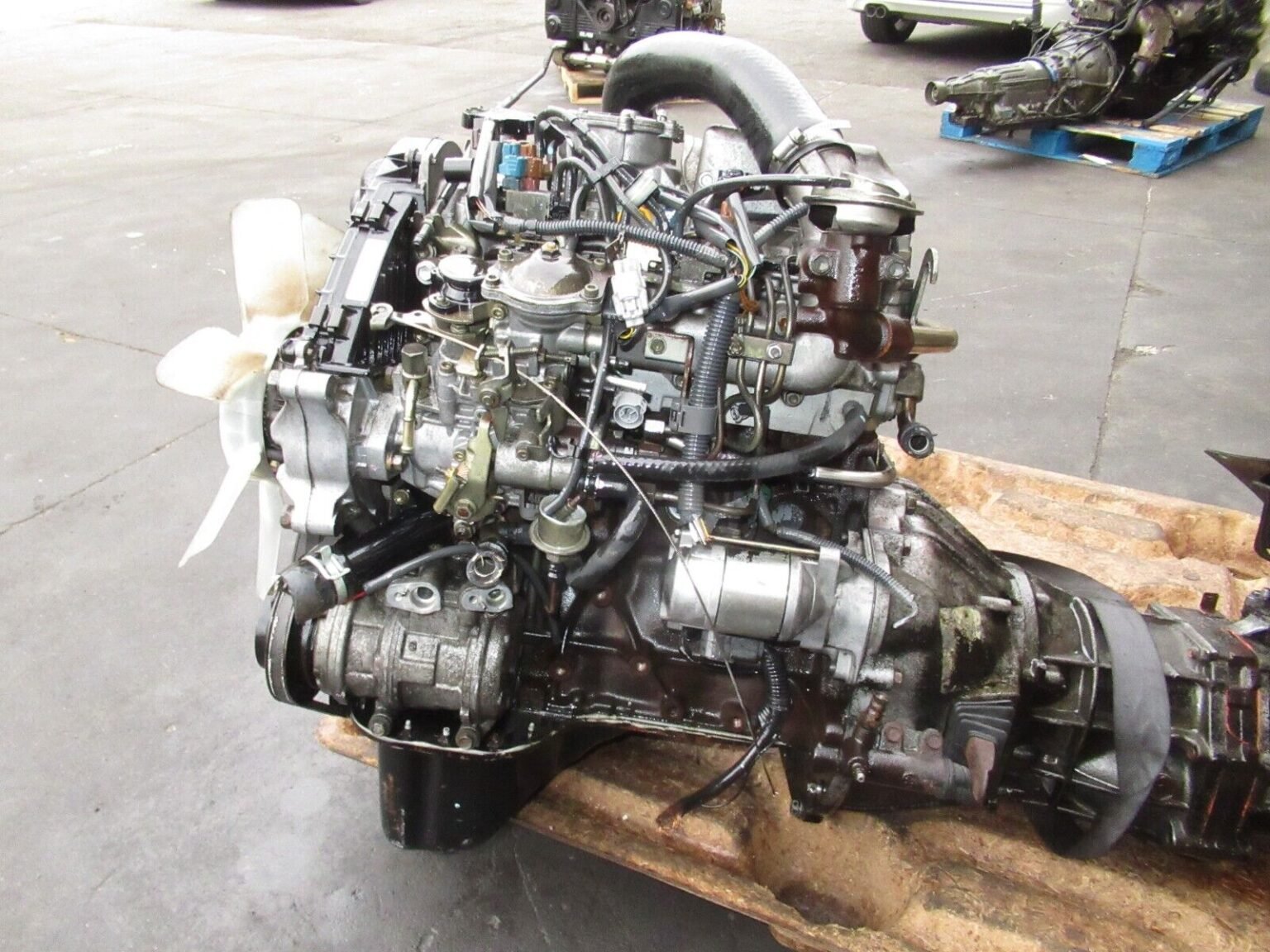 TOYOTA 3C TURBO DIESEL ENGINE 4X4 MT TRANSMISSION 3C-T - McNAMARA Car ...