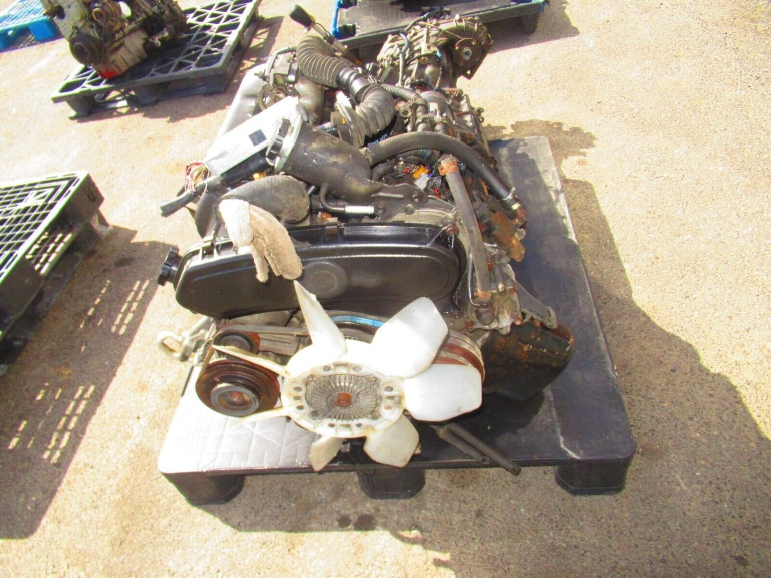 Toyota Hilux 1KZ-TE Turbo Diesel Engine AT 4wd Transmission 1KZ 4Runner ...